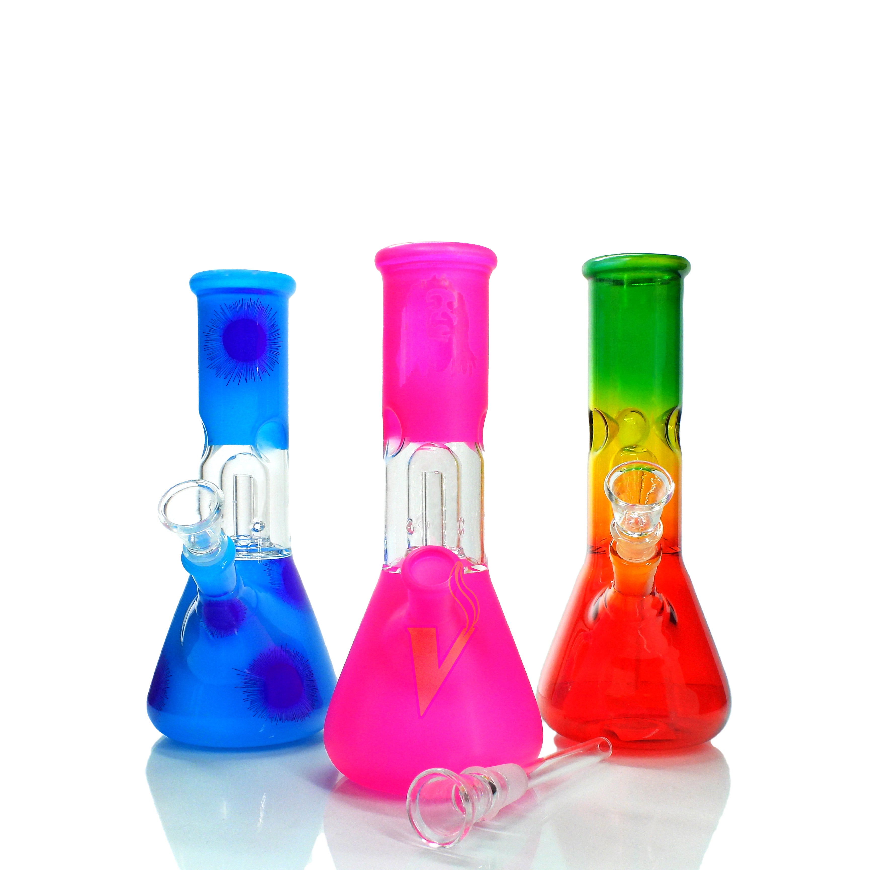 8 Inch Water Pipe Mix Color – The Vapor Shoppe