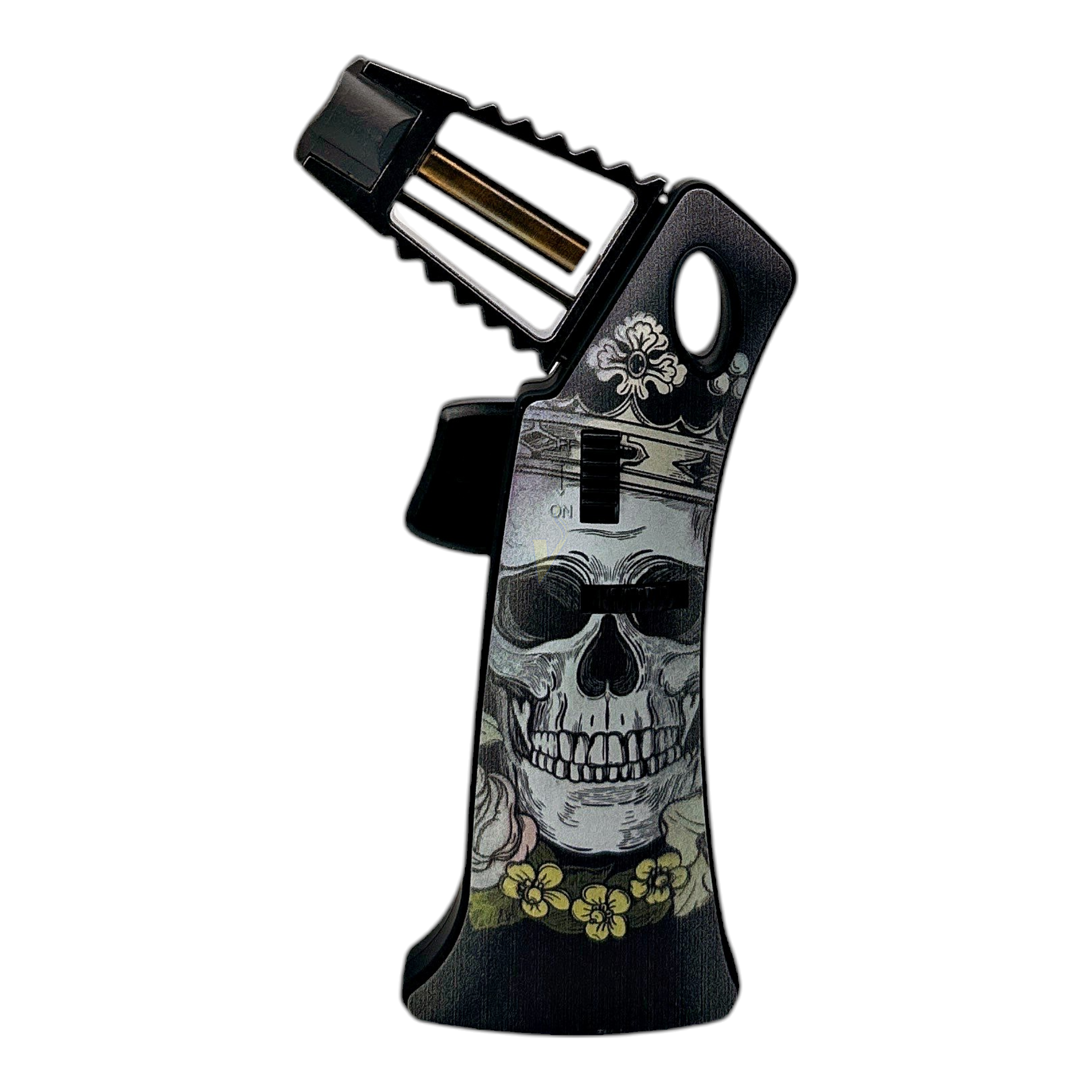 Special Blue Avenger Skull Mini Butane Gas Torch – The Vapor Shoppe