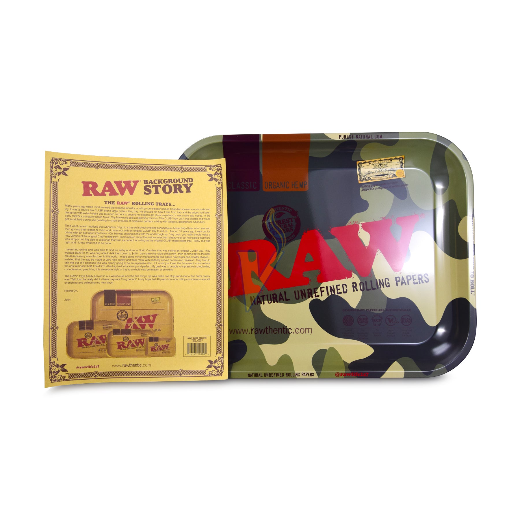Raw Large Rolling Tray – The Vapor Shoppe